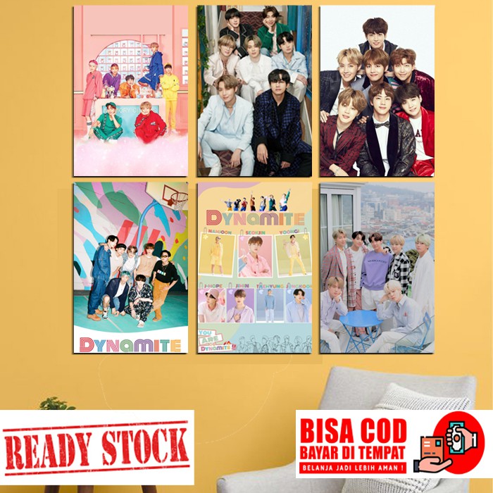 HIASAN DINDING Bts Wall Decoration Jungkook Jimin Taehyung Suga RM Jin ...