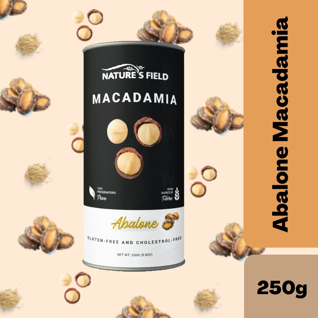 Nature's Field Baked Abalone Macadamia Nuts 220g | Shopee Singapore