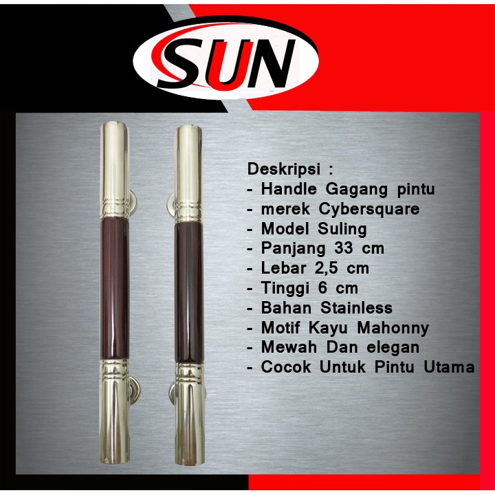 KAYU Handle Handle Pull The Door Of The House Pipe Flute With A Wooden ...