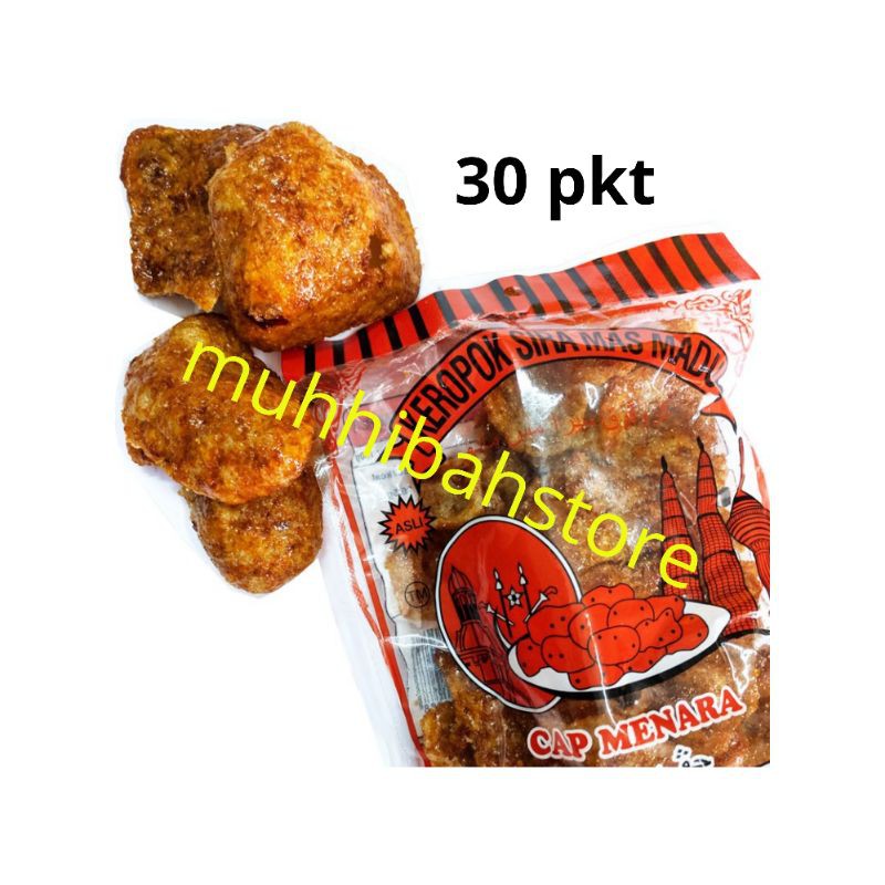 Sira Cap Menara Fish Crackers 30 Pkt | Shopee Singapore