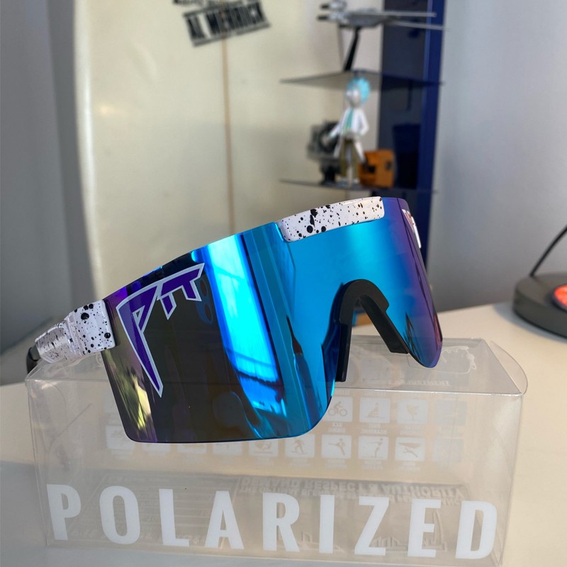 Pit Viper Sunglasses TR90 Frame Mirrored lens Sport Polarized Glasses ...