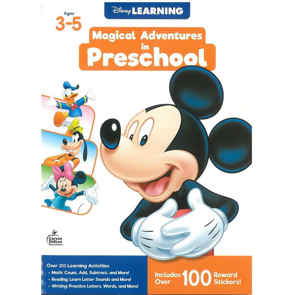 DISNEY/PIXAR MAGICAL ADVENTURES IN PRESCHOOL | Shopee Singapore