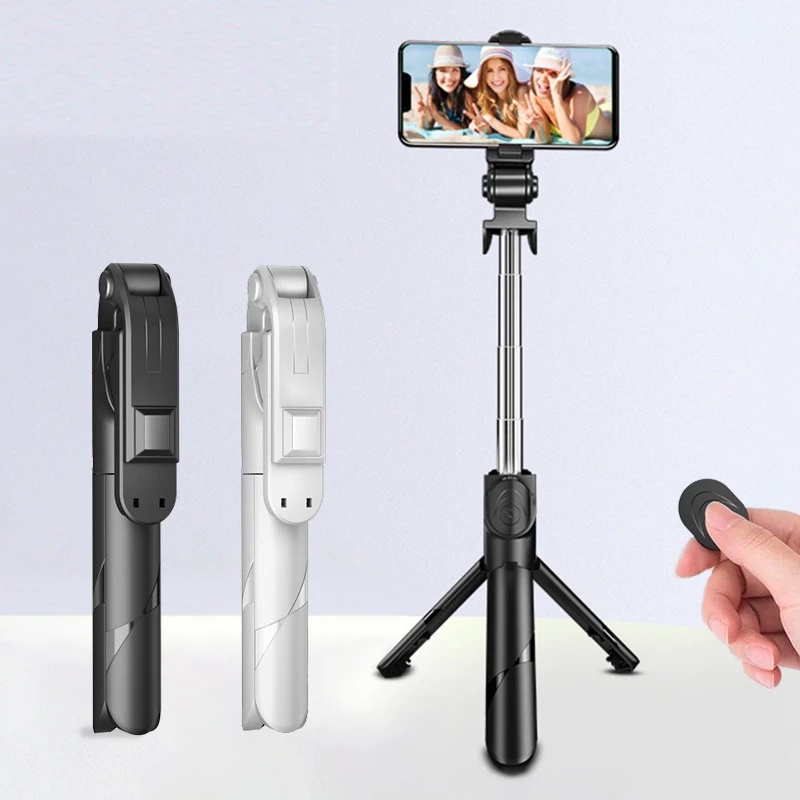 Bluetooth Selfie Stick Tripod Single Leg Selfie Wireless Remote Control