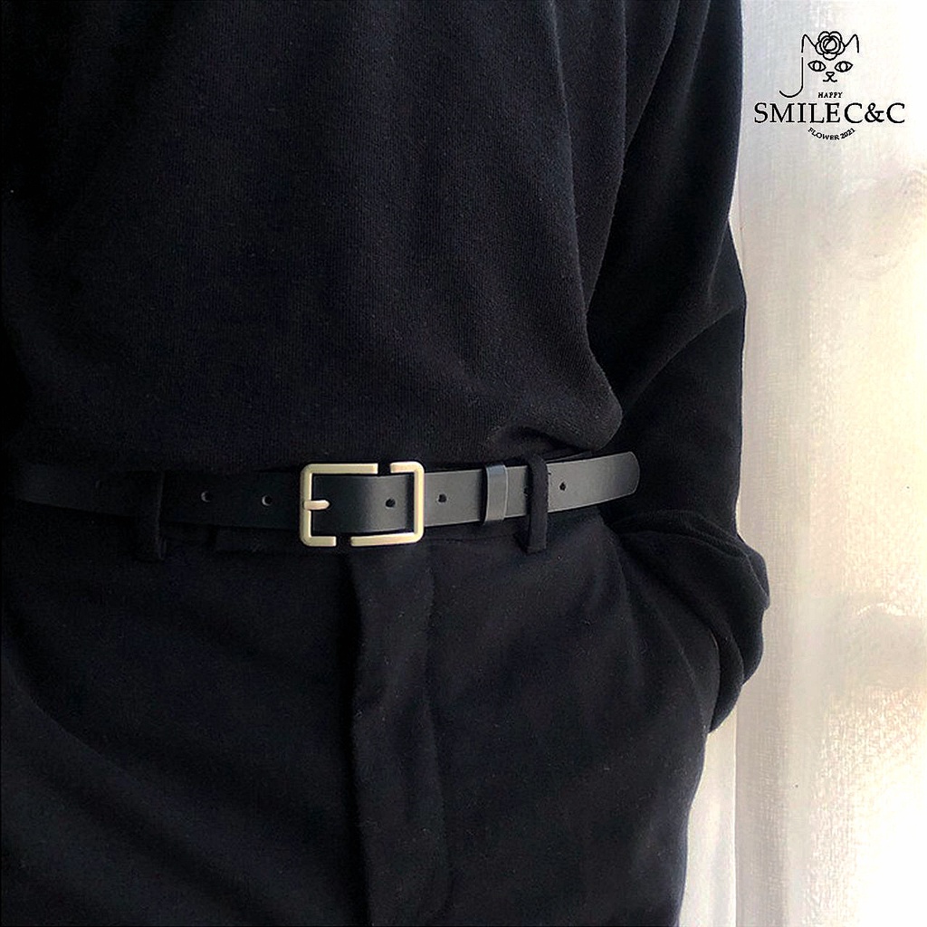 SmileFairyCC 【Ready Stock】High Quality Unisex Belt Small Edition Belt B ...