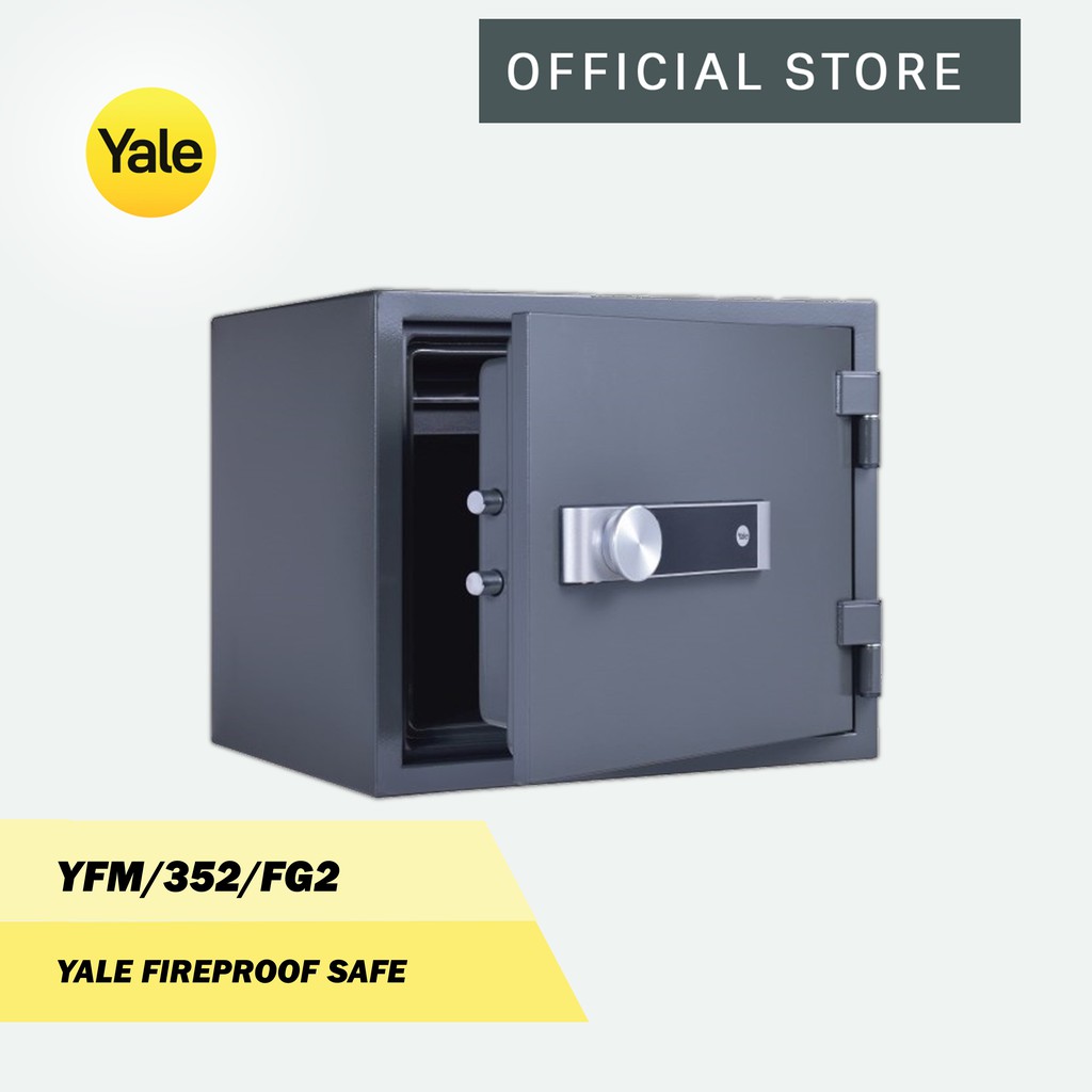 Yale YFM/352/FG2 Documents Fire Safe (Note: Dimension of Digital Panel ...