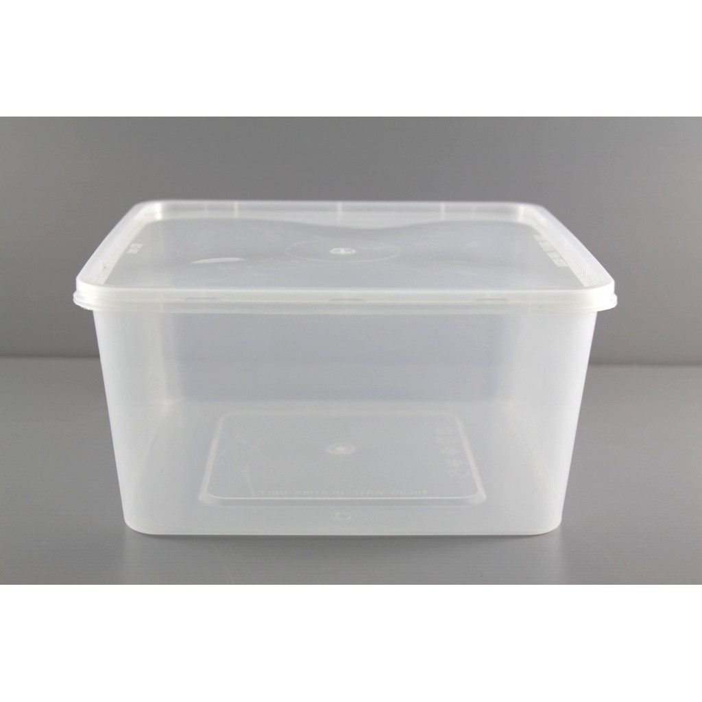 Food Packaging For Square Plastic Containers | Shopee Singapore