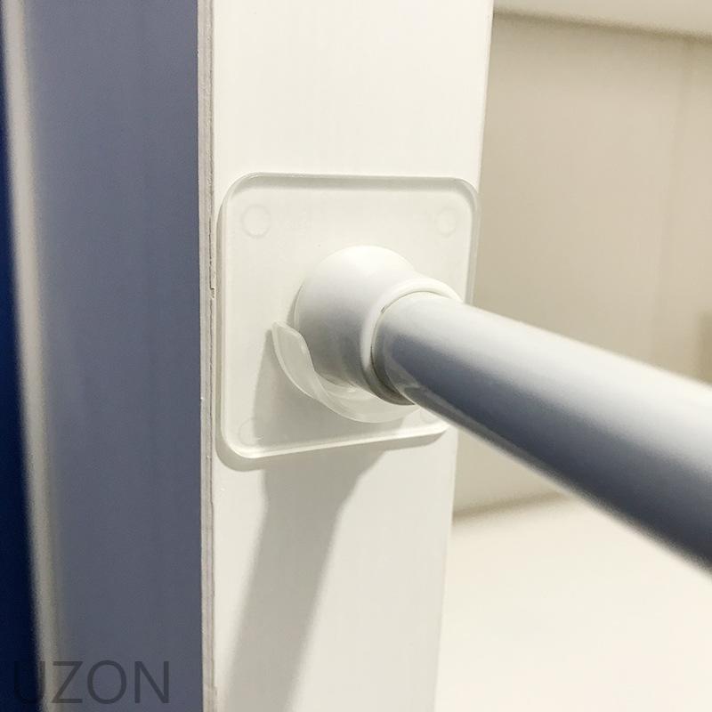 Japanese-style telescopic rod holder/holding rod holder/shower curtain ...