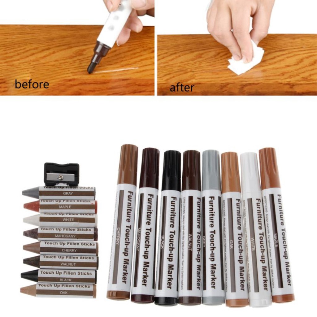 Furniture Touch Up Marker Wood Furniture Colour Restoration Marker (1 ...