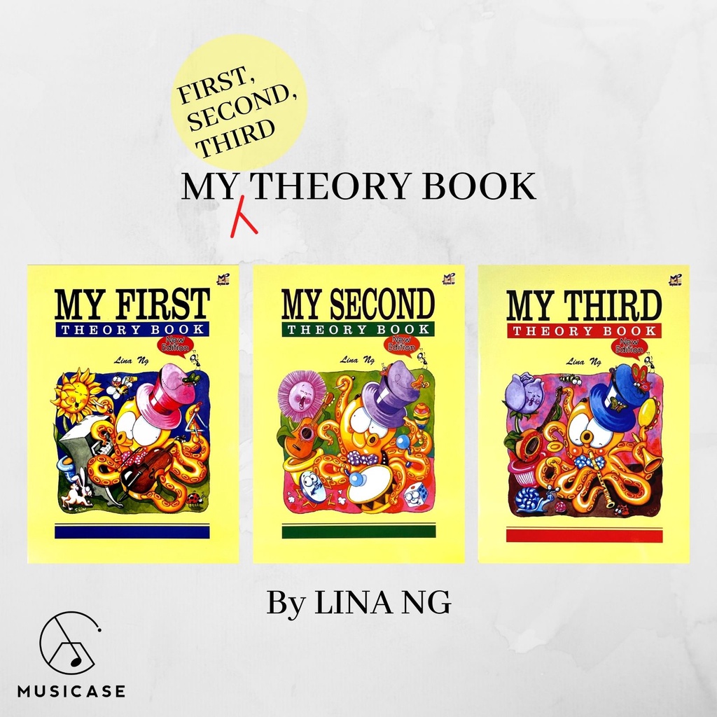 Lina Ng My First Theory Book, My Second Theory Book, My Third Theory ...