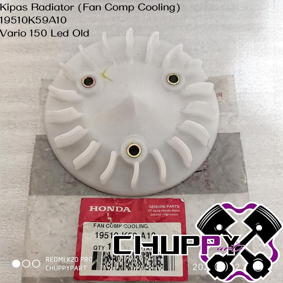 Radiator Fan (Fan Comp Cooling) - Vario 150 Led Old | Shopee Singapore