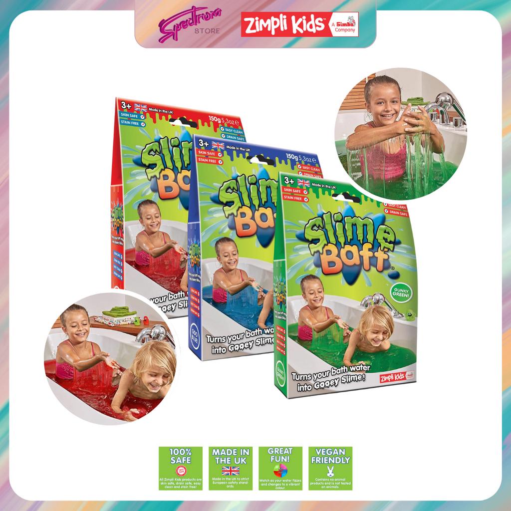 ZIMPLI KIDS Slime Baff 150g 1 Bath or 4 Play Uses, Magically turns ...