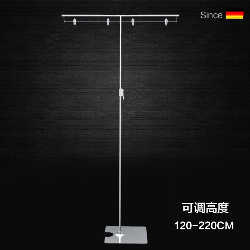 Supermarket Pop Poster Paper Shelf Stainless Steel Poster Frame Desktop ...