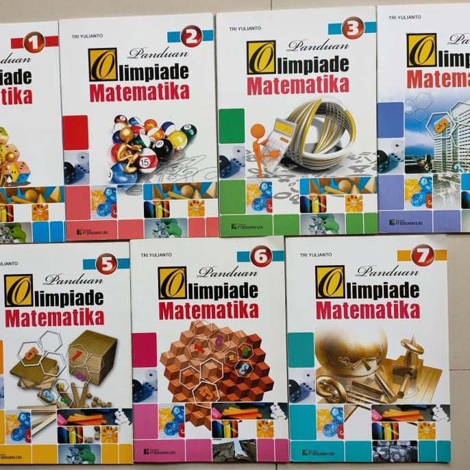 Guide TO MATHEMATICS OLYMPICS VOLUMES 1 TO 7 - TRI YULIANTO | Shopee ...