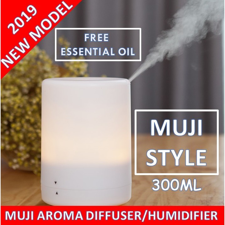 Air Humidifier/ Essential Oil Diffuser/Ultrasonic Humidifier [300ml ...