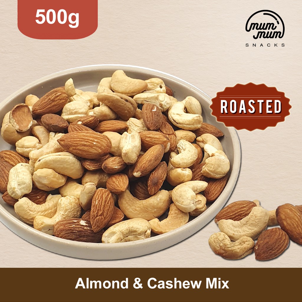 Almond & Cashew Nut Mix [500g & 1kg] | Shopee Singapore