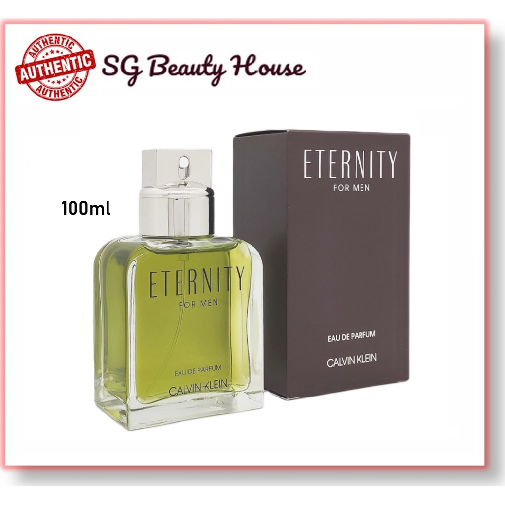 CK CALVIN KLEIN ETERNITY MEN EDP 100ML SPRAY | Shopee Singapore