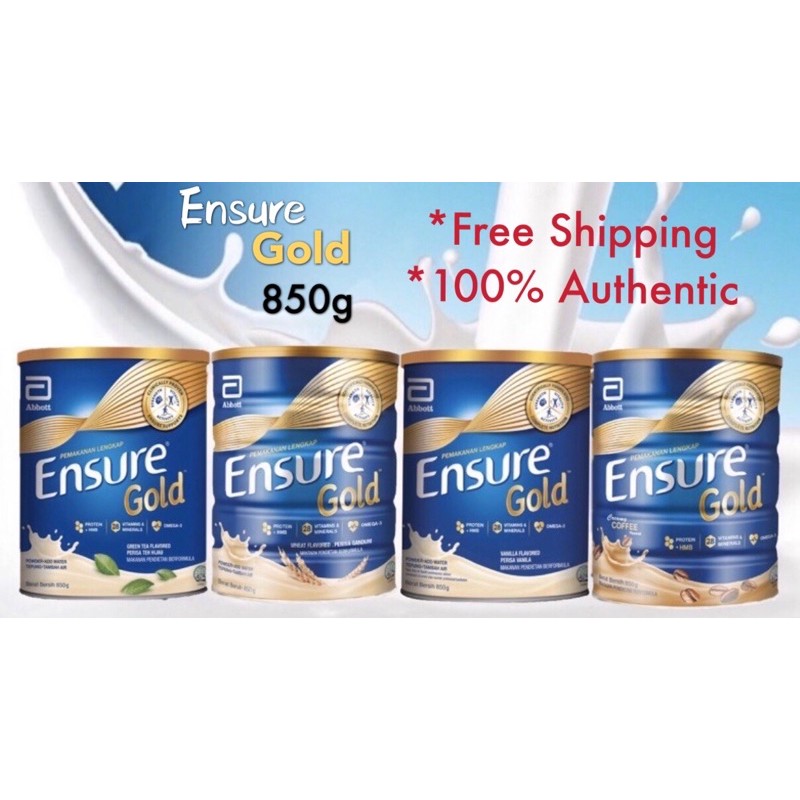 Ensure Gold (Vanilla/Wheat/Coffee/Almond) 400g | Shopee Singapore