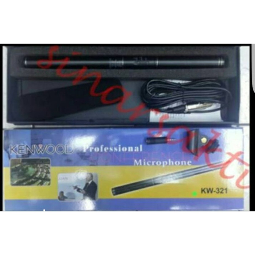 Kenwood Mic KW 321 (Shotgun / telescopic microphone) | Shopee Singapore