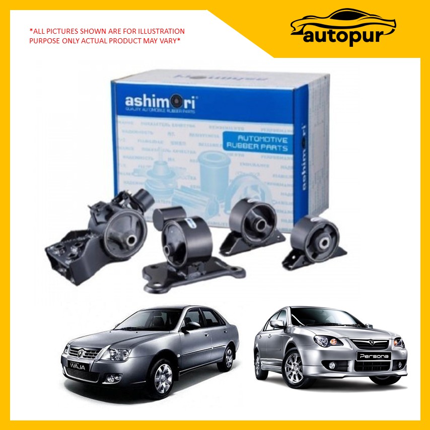 ASHIMORI Engine Mounting Set for Proton Waja / Gen2 / Persona (AT / MT) | Shopee Singapore