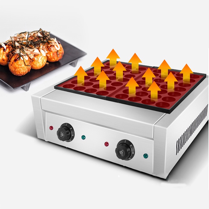 Japanese Takoyaki Double Octopus Cake Maker 56 Holes | Shopee Singapore