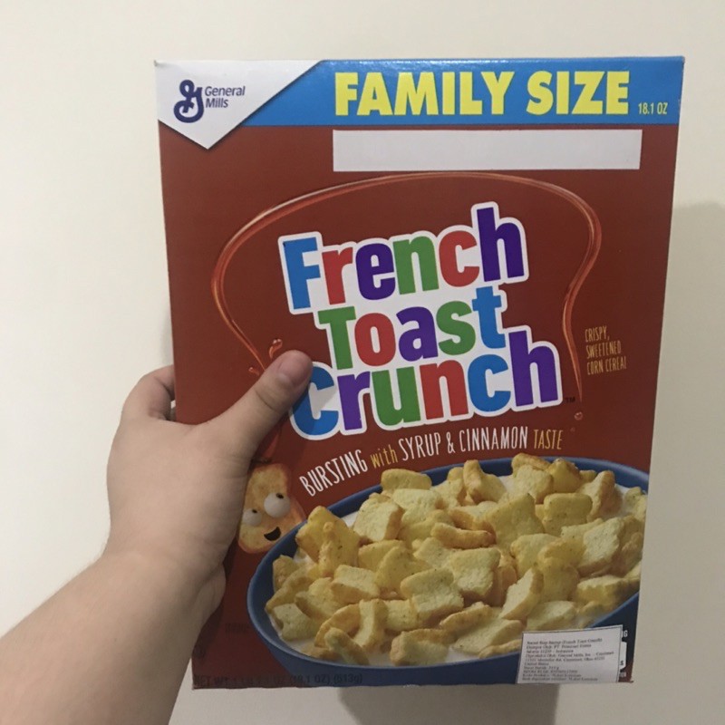 General Mills French Toast Crunch Cereal Import FAMILY SIZE | Shopee ...