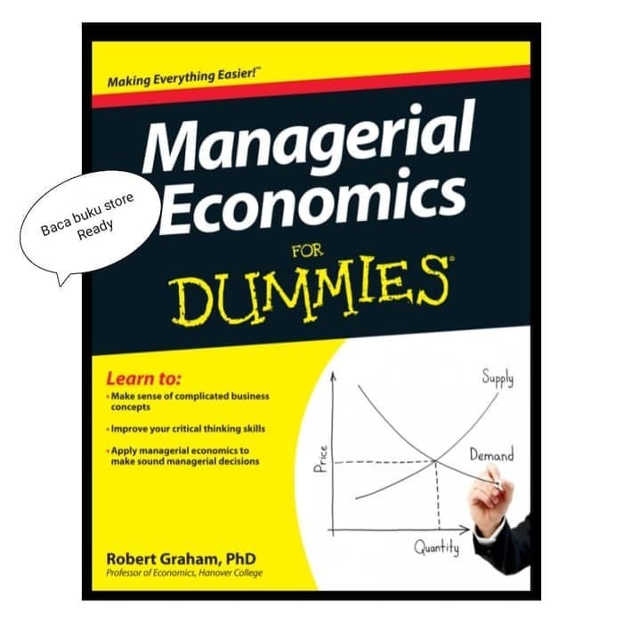 Managerial Economics for Dummies by Robert Graham, phD (SC) | Shopee ...