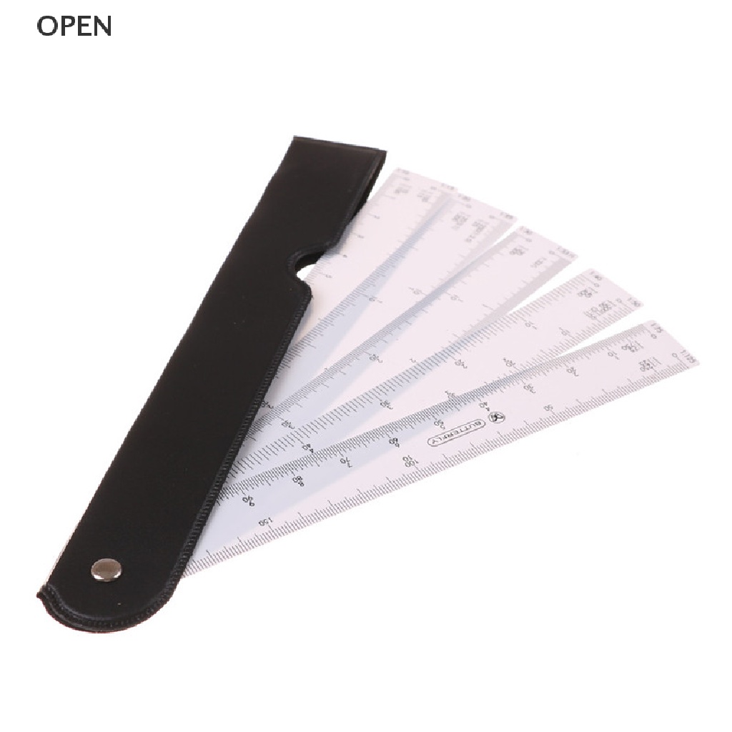 op Fan Shape Architects Scale Ruler For Graphics Design Multi Ratio ...