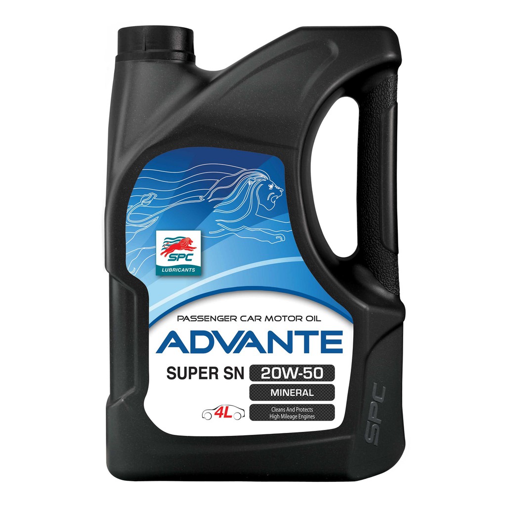 Advante Super SN SAE 20W50 (4L) - Mineral Oil - SPC Lubricants ...