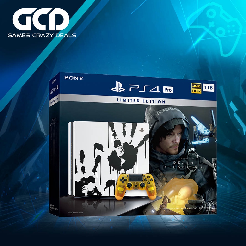 PS4 Pro 1TB Death Stranding Limited Edition Console (EU) | Shopee Singapore