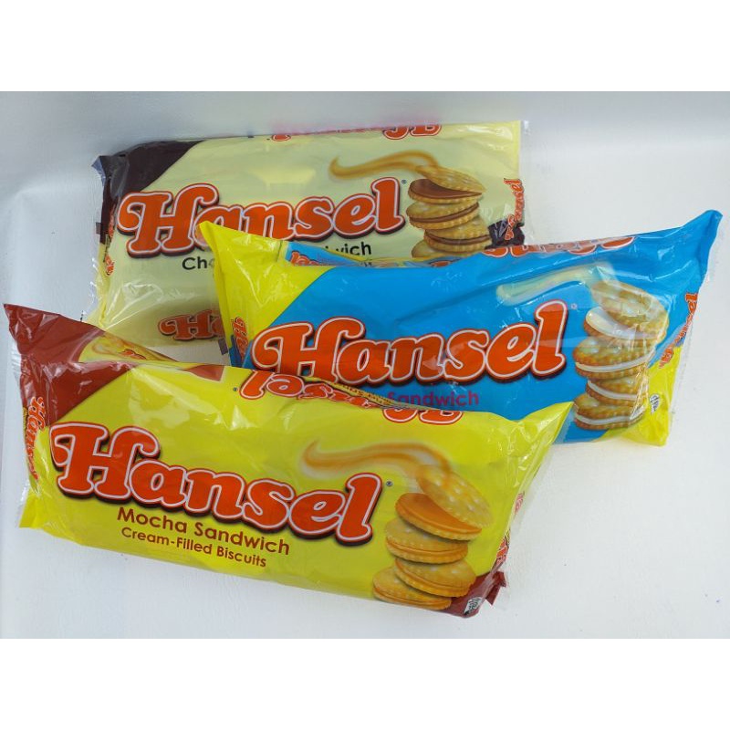 Hansel Sandwich Cream-Filled Biscuits 10 × 31 Grams | Shopee Singapore