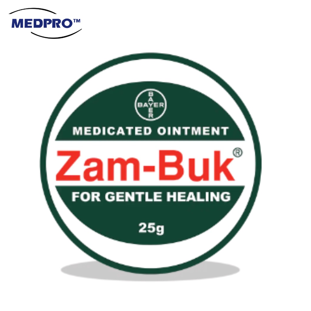 [Exp: 07/04/2024] (12pcs) Zam Buk Medicated Ointment 25g MEDPRO MEDICAL ...