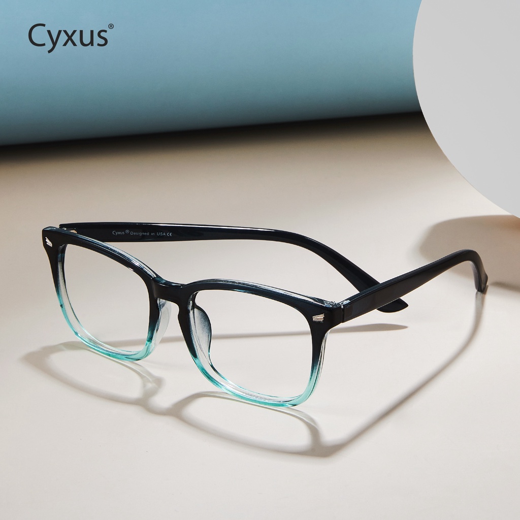 Cyxus Anti-Blue Fashion Computer Glasses For Anti Fatigue Eyeglass ...