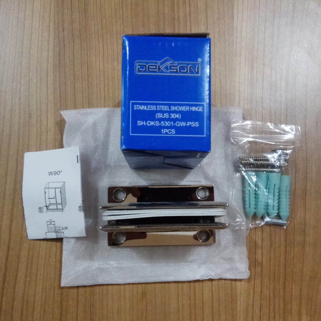 Glass Door Shower Hinge Dekkson SH 5301 GW PSS Glass Door Shower Hinge ...