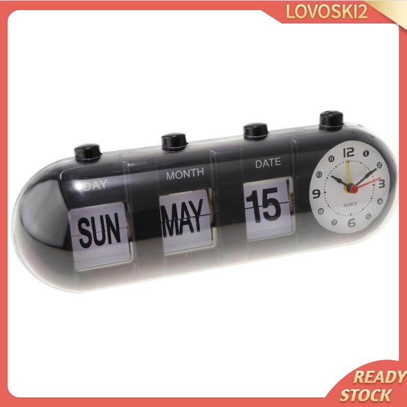 [LOVOSKI2] Creative Digital Manual Flip Down Clock Desk Stand Page ...