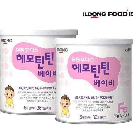 Iron supplement Ildong Hemo tintin Korea 60g | Shopee Singapore