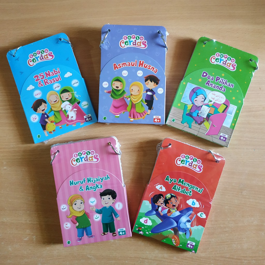 NABI Flash Card Asmaul Husna, 25 Prophets, Hijaiyah, Prayer, Alphabet ...