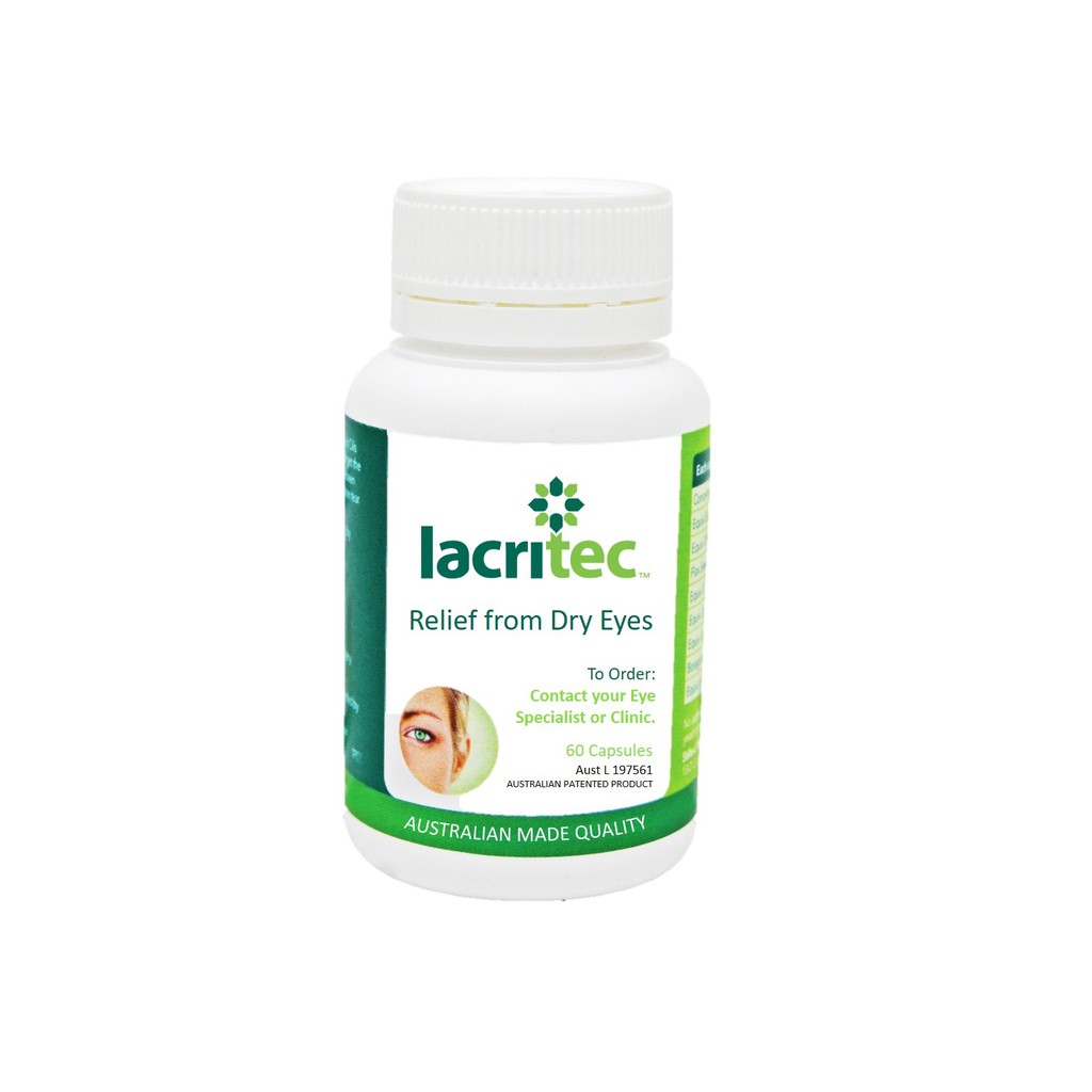 Lacritec - Relief from Dry Eyes (60 Capsules) | Shopee Singapore