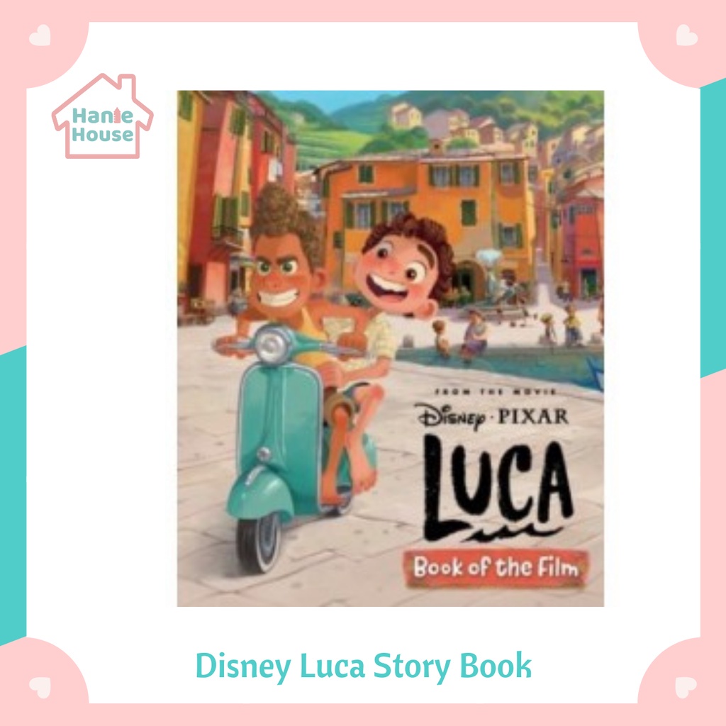Disney Pixar Luca Book of the Film Hardcover Storybook | Shopee Singapore
