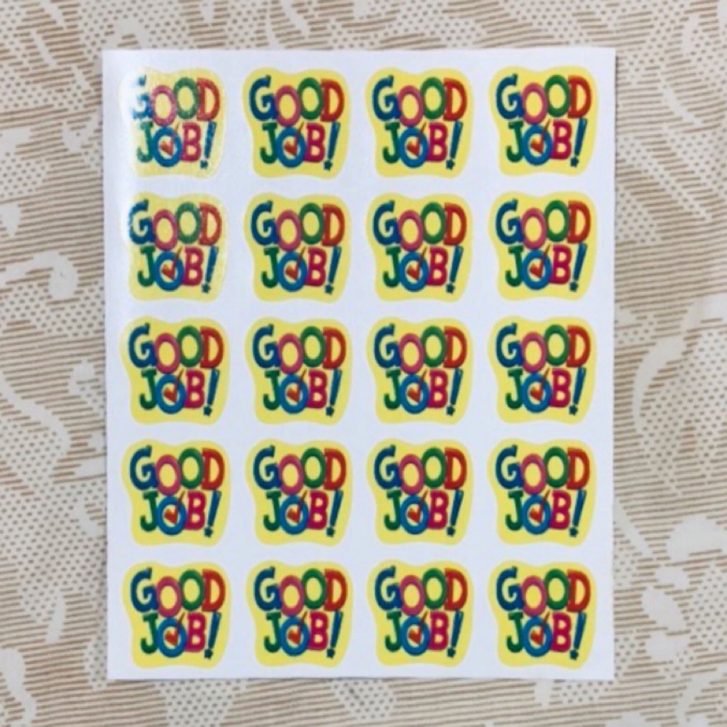 Good Job! Reward Stickers | Shopee Singapore