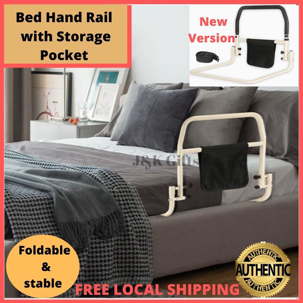 Hand Bed Rail for Elderly Senior with Anchor Strap Iron Plating Bed ...