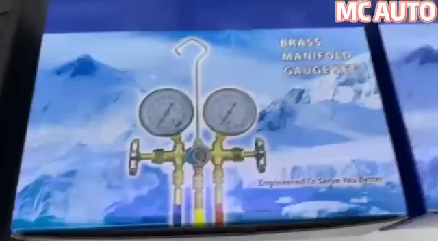 Aircond Meter Set R410a R32 R22 R134A R600 Air Cond Meter Gauge R12 ...