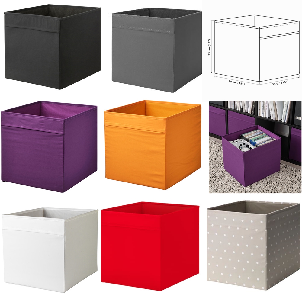 IKEA DRONA Home Storage Foldable Boxes / 33X38X33CM KOTAK STORAN ...