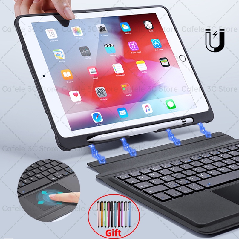 iKey Magnetic Multifunction Wireless Bluetooth Split Trackpad Keyboard ...