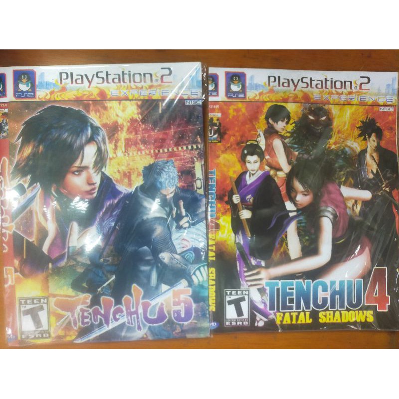 Cheap Ps2 Tenchu Vol 3 / 4 / 5 Cassette Package Contents 3 Disc (free ...