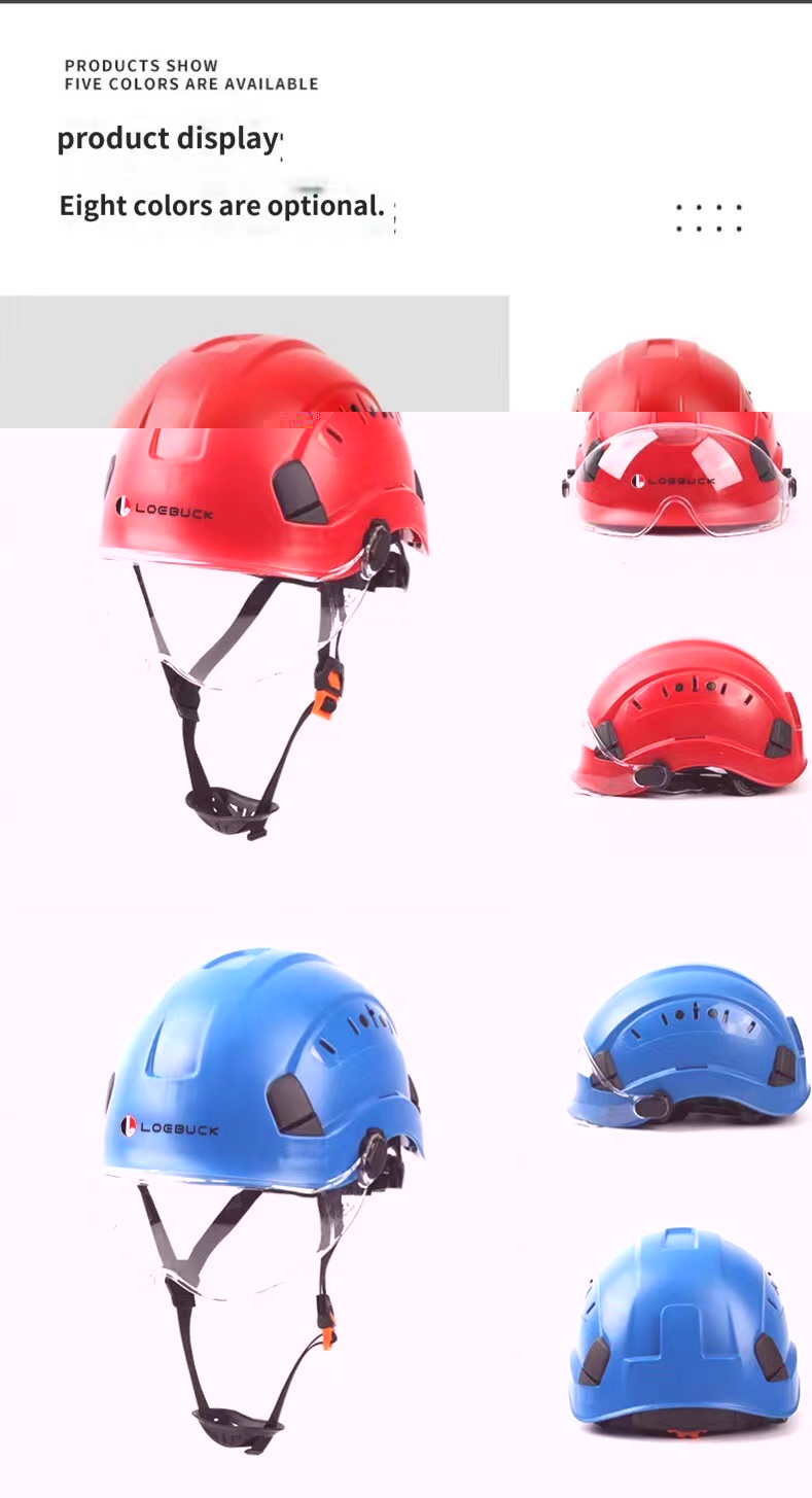 Safety Helmet ABS Breathable Construction Site Power Construction with ...