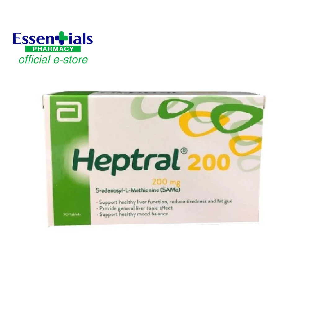 Heptral 200mg 30's - Support Liver Function, Reduce Tiredness and ...