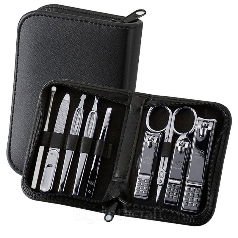 Korea 777 Three Seven Nail Clipper TS-800C Grooming Kit Set Travel case ...