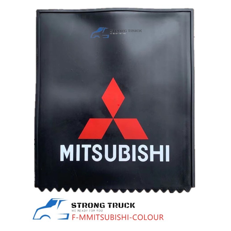 MITSUBISHI / FUSO PVC MUDFLAP WITH COLOUR | Shopee Singapore