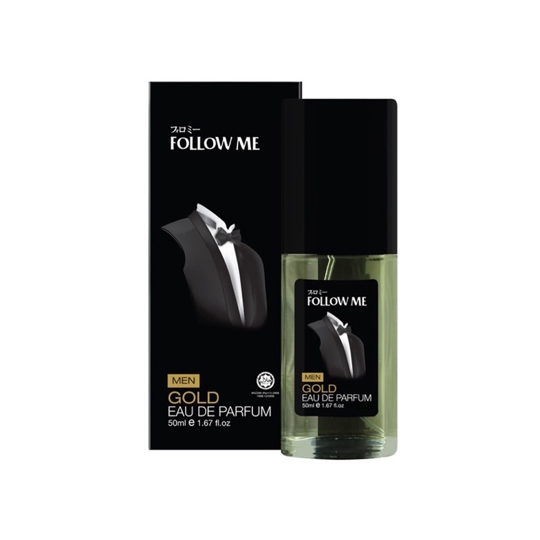 Follow Me Men Eau De Parfum Gold / Silver 30ml | Shopee Singapore
