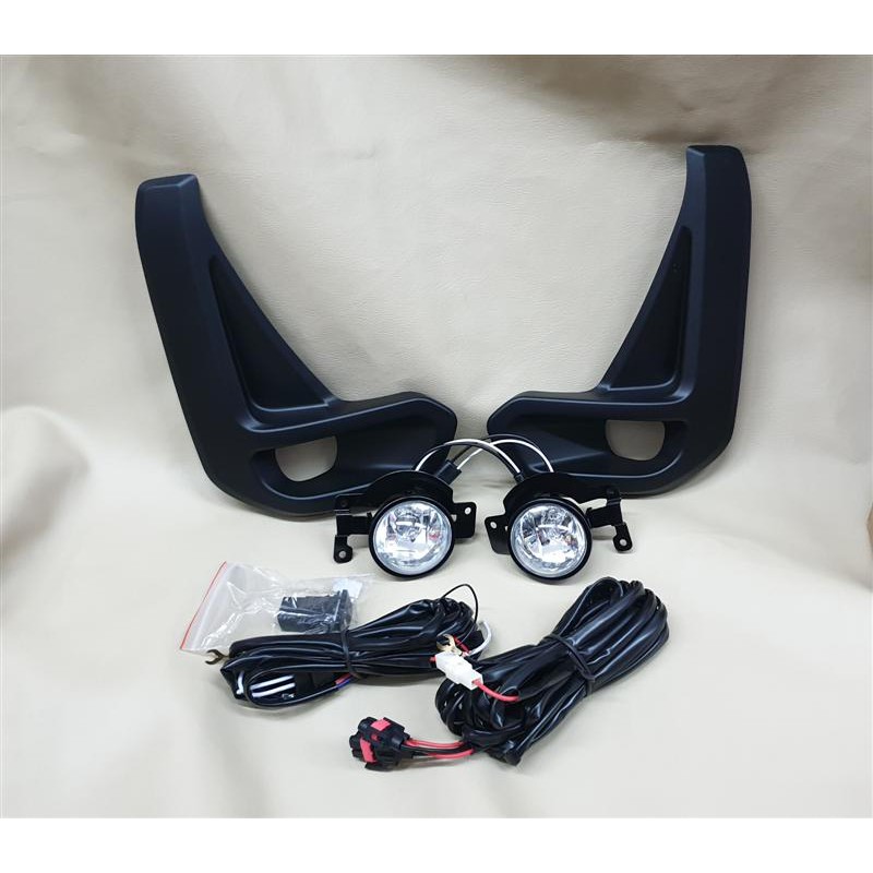 Fog Lamp Spotlight For TOYOTA HILUX REVO 2020 Black Cover Type | Shopee ...